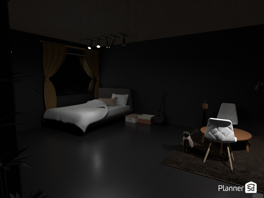 Amaan.M Mafia room! - Free Online Design | 3D Floor Plans by Planner 5D