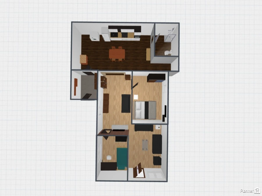 My house - Free Online Design | 3D DIY Floor Plans by Planner 5D