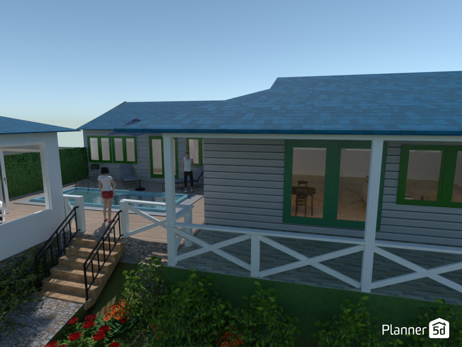 Nana e Rodrigo - Free Online Design | 3D Outdoor Floor Plans by Planner 5D