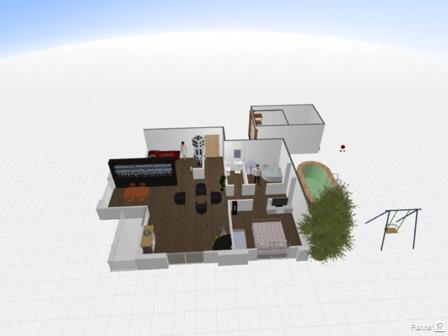 Dream Home - Free Online Design | 3D Floor Plans by Planner 5D