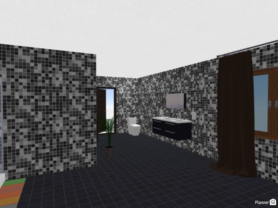 Bathroom - Free Online Design | 3D Salle de bains Floor Plans by Planner 5D