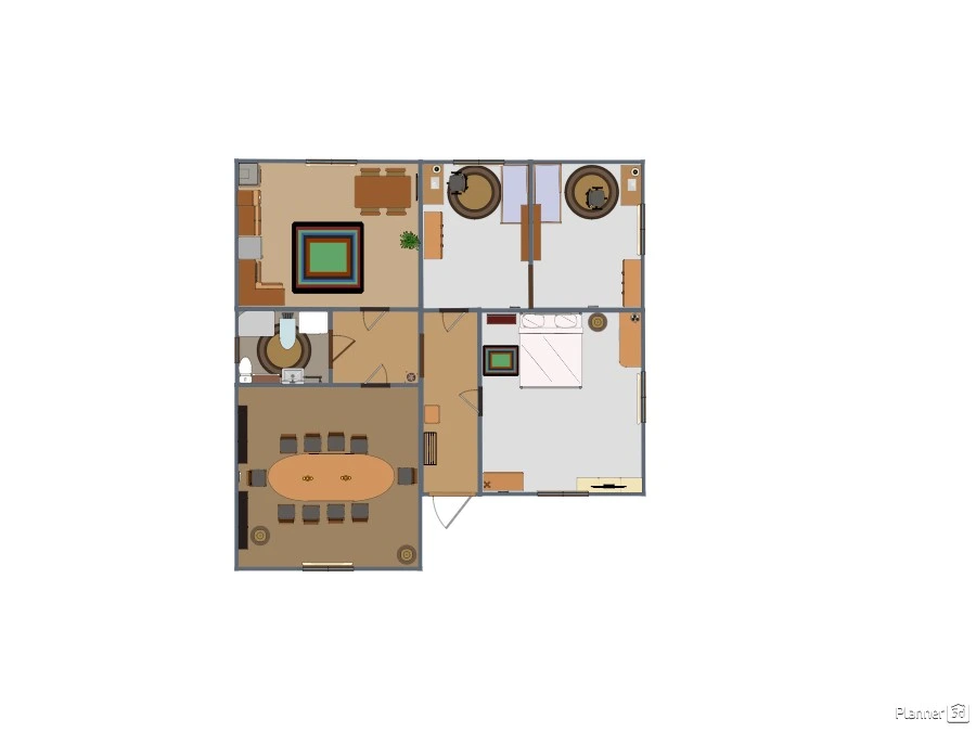 11x12 - Free Online Design | 3D House Floor Plans by Planner 5D