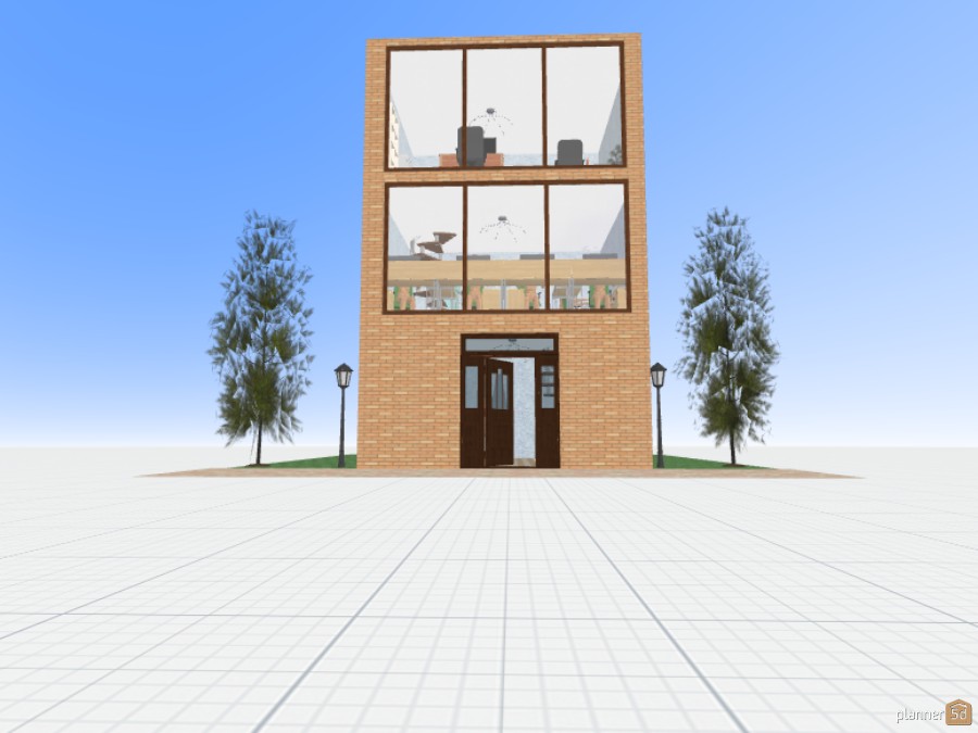 Office project - Free Online Design | 3D Office Floor Plans by Planner 5D