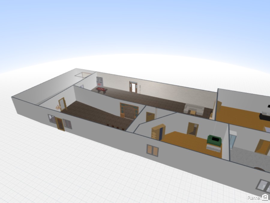 My house - Free Online Design | 3D House Floor Plans by Planner 5D