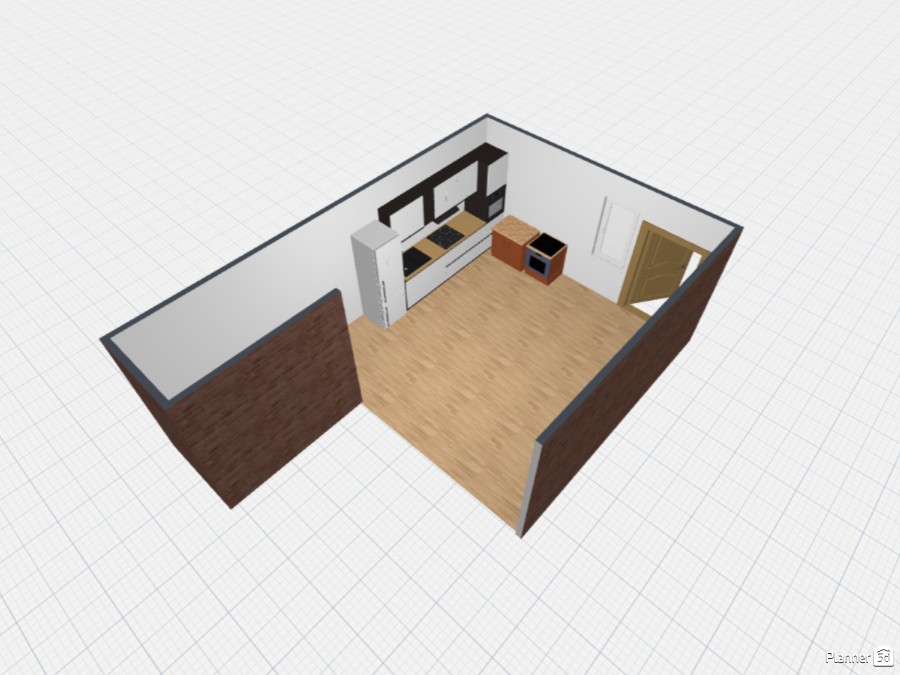 Kitchen - Free Online Design | 3D Kitchen Floor Plans by Planner 5D