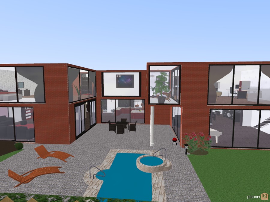 maison familiale - Free Online Design | 3D Floor Plans by Planner 5D