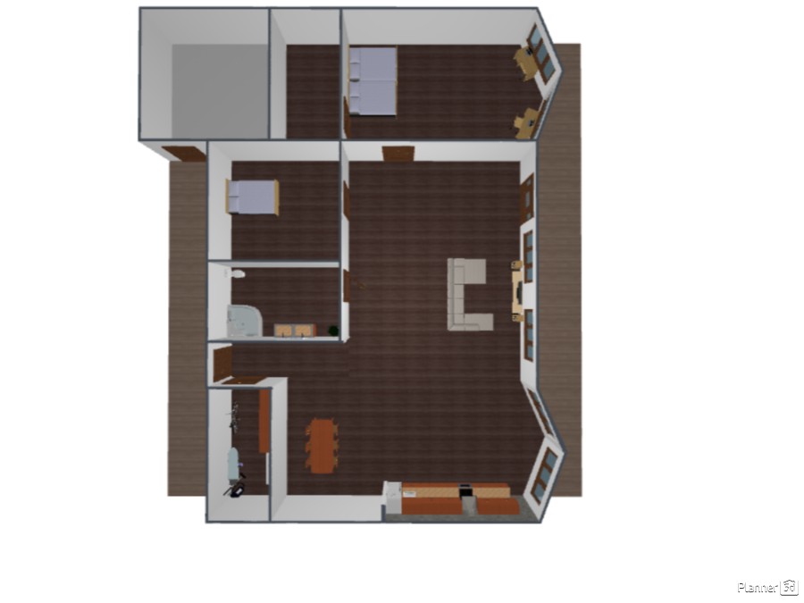 Small off grid home - Free Online Design | 3D House Floor Plans by ...