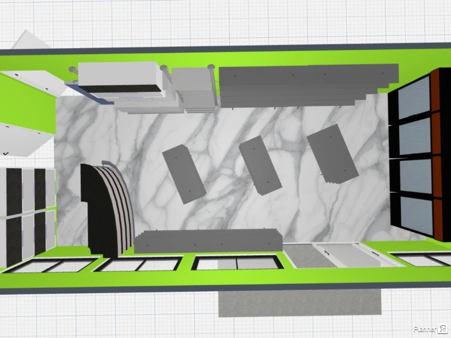 cobo garage - Free Online Design | 3D Garage Floor Plans by Planner 5D