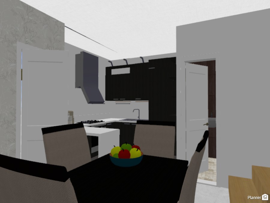 GROUND FLOOR ONLY - Free Online Design | 3D House Floor Plans by Planner 5D