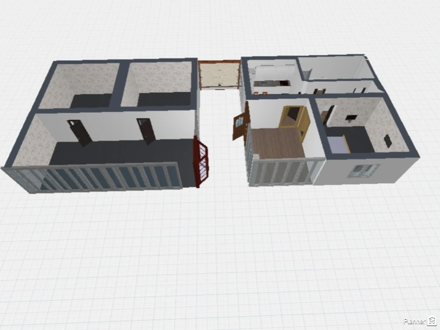 LAKATOR UCHASKA - Free Online Design | 3D House Floor Plans by Planner 5D