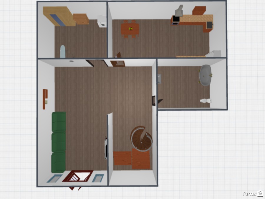 My dream house - Free Online Design | 3D Floor Plans by Planner 5D