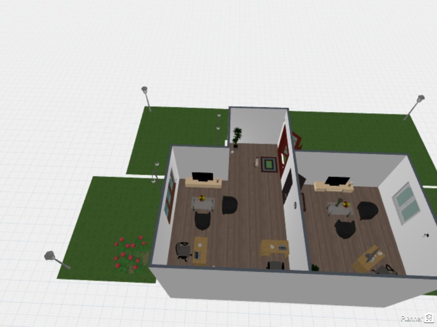 Office Plan - Free Online Design | 3D Floor Plans by Planner 5D