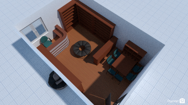 PERPUSTAKAAN - Free Online Design | 3D Floor Plans by Planner 5D