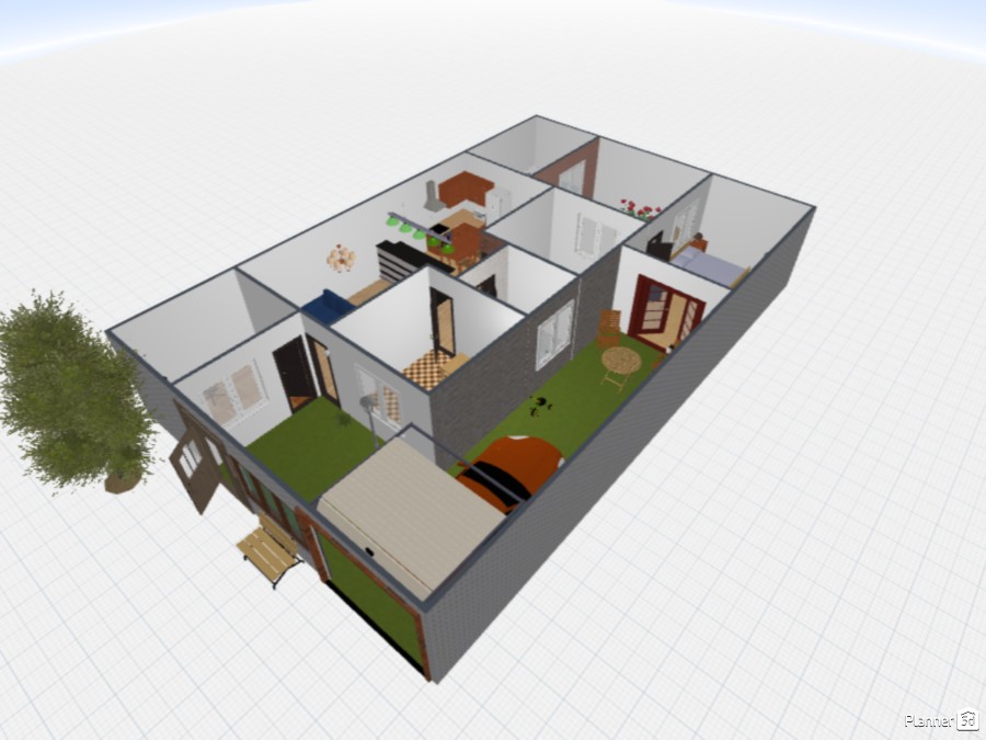 123 - Free Online Design | 3D Apartment Floor Plans by Planner 5D