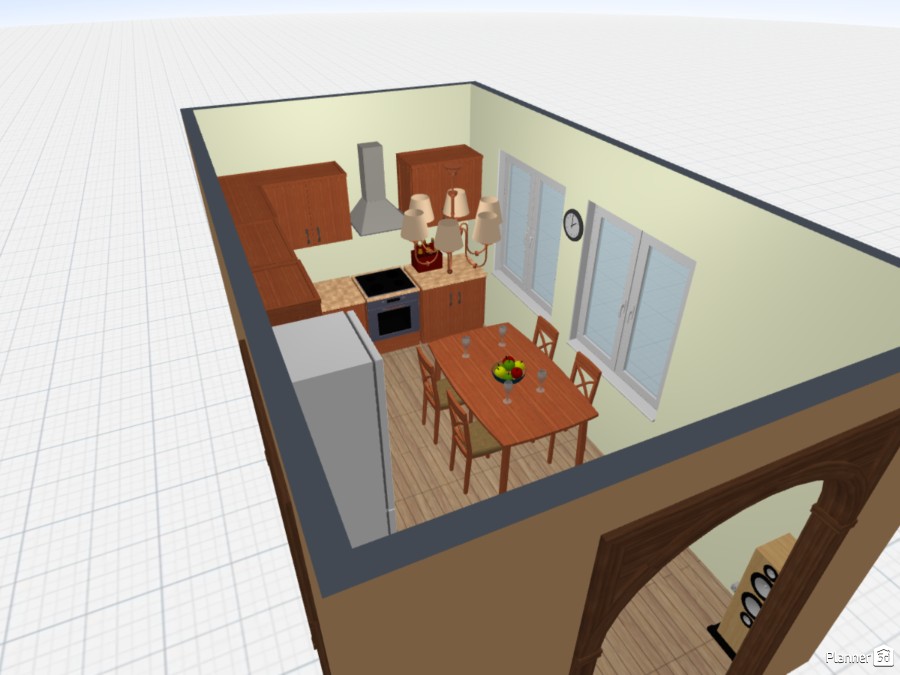 Mereuta Laurentia - Free Online Design | 3D Kitchen Floor Plans by ...