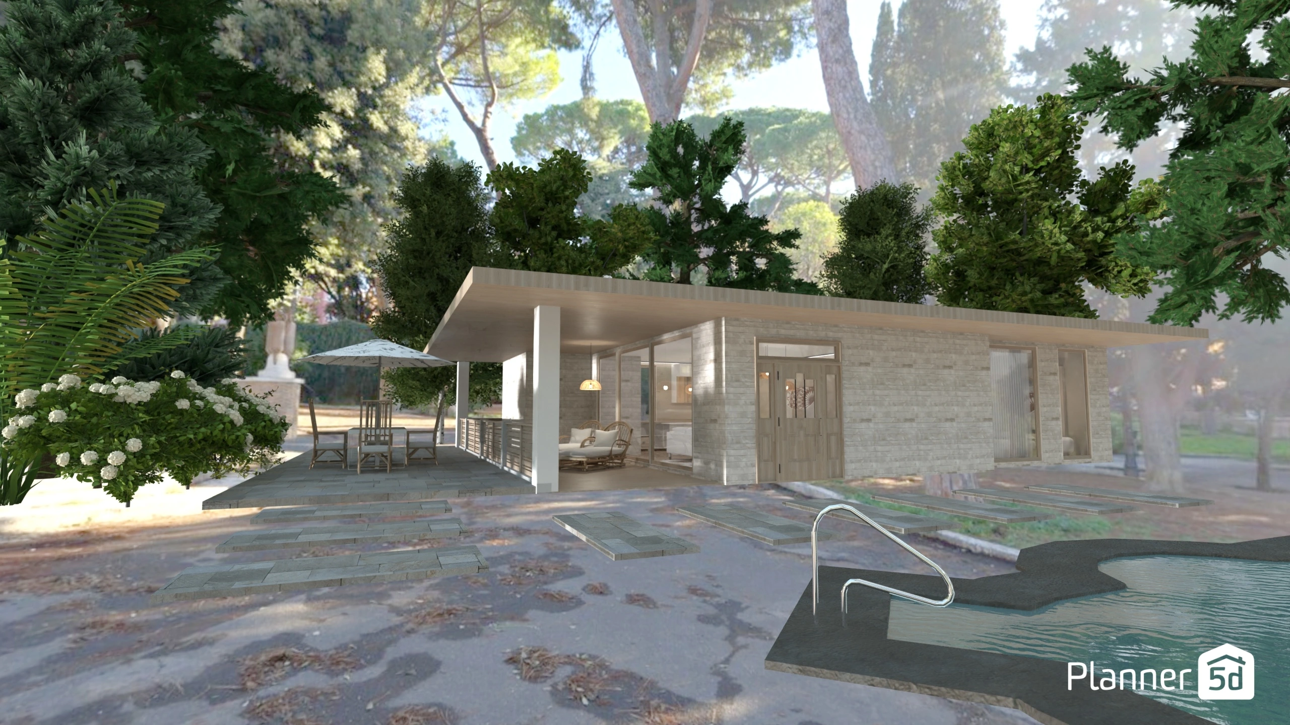 Coastal Boho - Free Online Design | 3D Floor Plans by Planner 5D