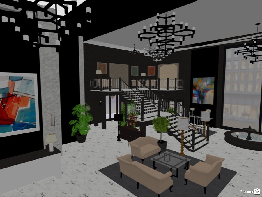 Hotel Drox - Free Online Design | 3D Floor Plans by Planner 5D