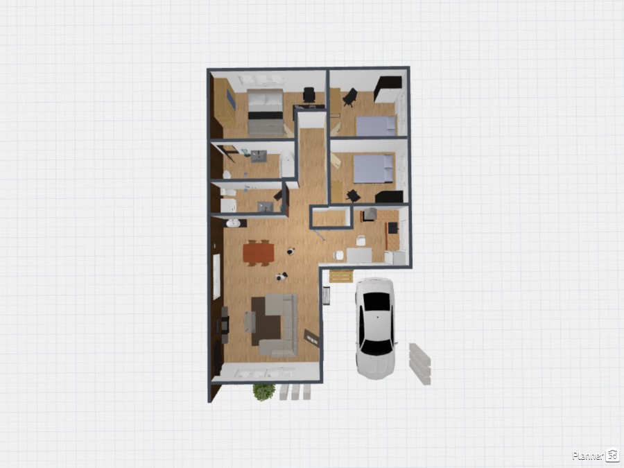 House - Free Online Design | 3D House Floor Plans by Planner 5D