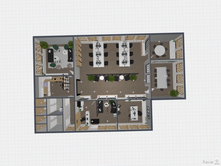 OFICINA - Free Online Design | 3D Office Floor Plans by Planner 5D
