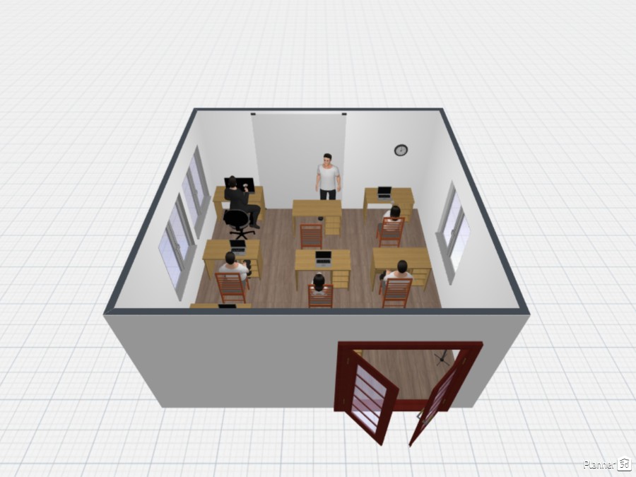 Classroom - Free Online Design | 3D DIY Floor Plans by Planner 5D