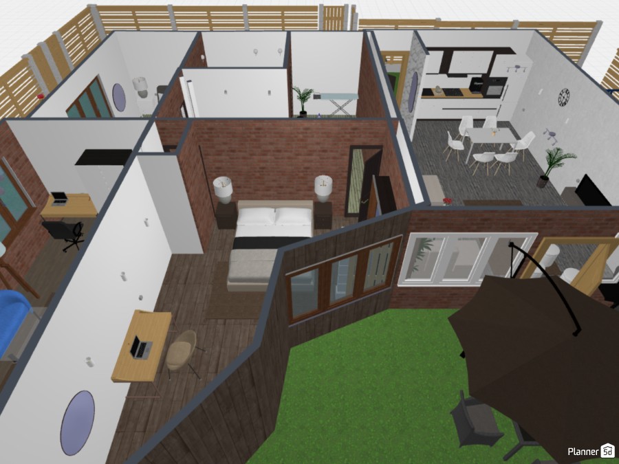 Kk - Free Online Design | 3D Outdoor Floor Plans by Planner 5D