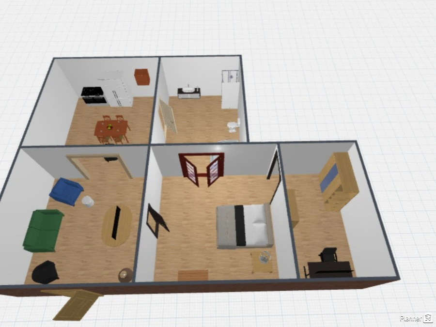 Dream House - Free Online Design | 3D DIY Floor Plans by Planner 5D