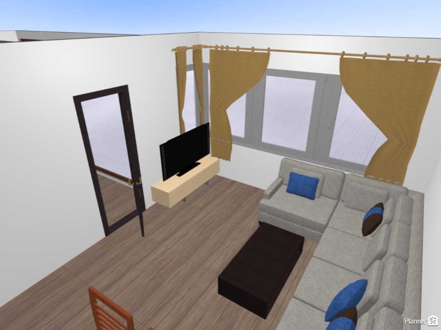 Rumy's living room 2 - Free Online Design | 3D Living Room Floor Plans ...