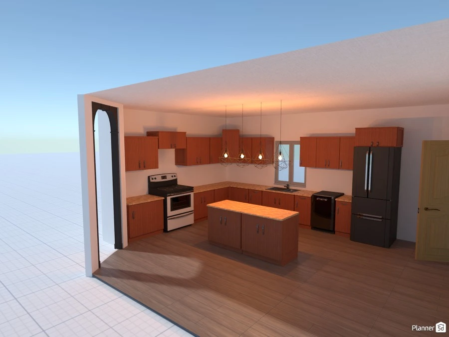 kitchen - Free Online Design | 3D House Floor Plans by Planner 5D