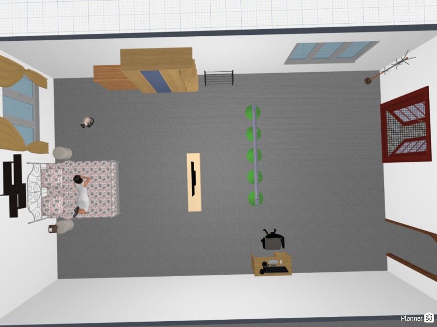 One person house - Free Online Design | 3D Floor Plans by Planner 5D