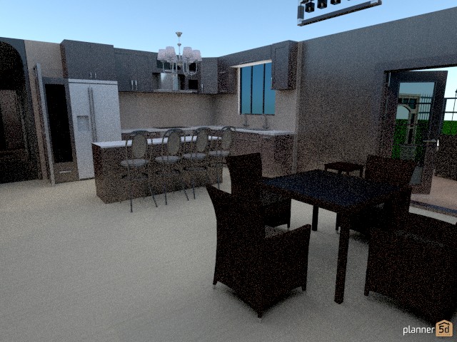 3 Bedroom CAD home - Free Online Design | 3D Floor Plans by Planner 5D