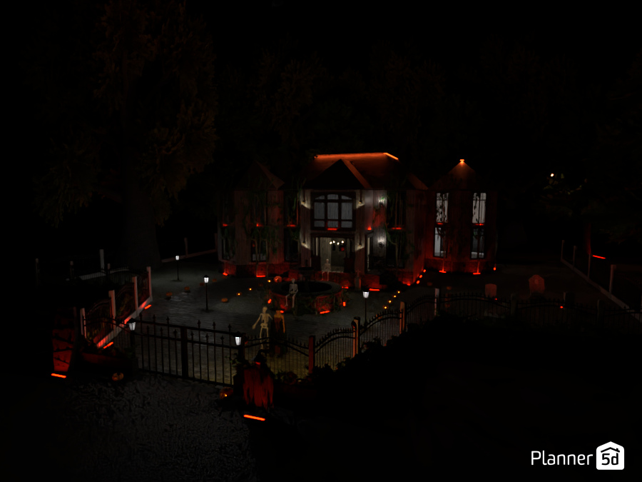 HORROR MANOR - Free Online Design | 3D House Ideas - Maison Maeck by ...