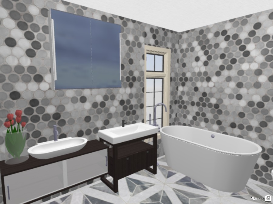 A bathroom - Free Online Design | 3D Floor Plans by Planner 5D