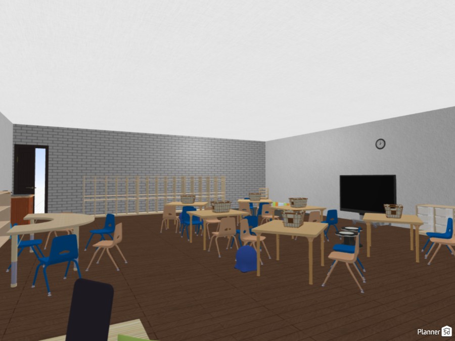 Classroom Design - Free Online Design | 3D DIY Floor Plans by Planner 5D