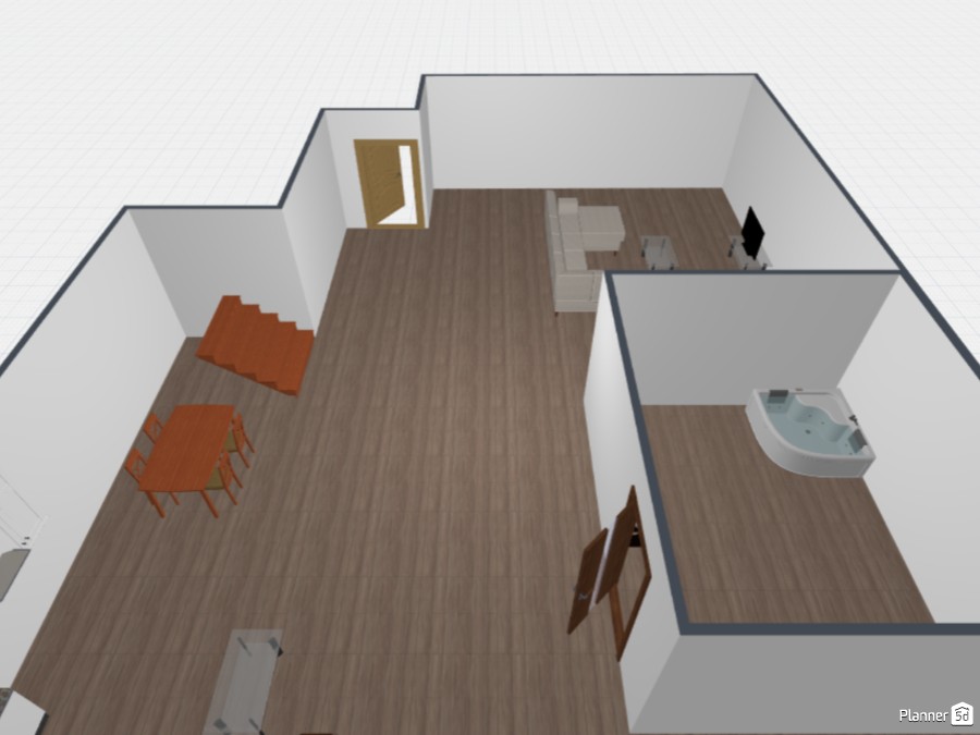 Mi house dream - Free Online Design | 3D House Floor Plans by Planner 5D