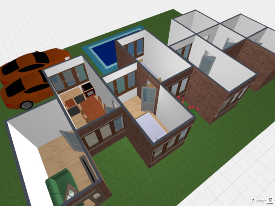 Proyecto ben - Free Online Design | 3D Apartment Floor Plans by Planner 5D