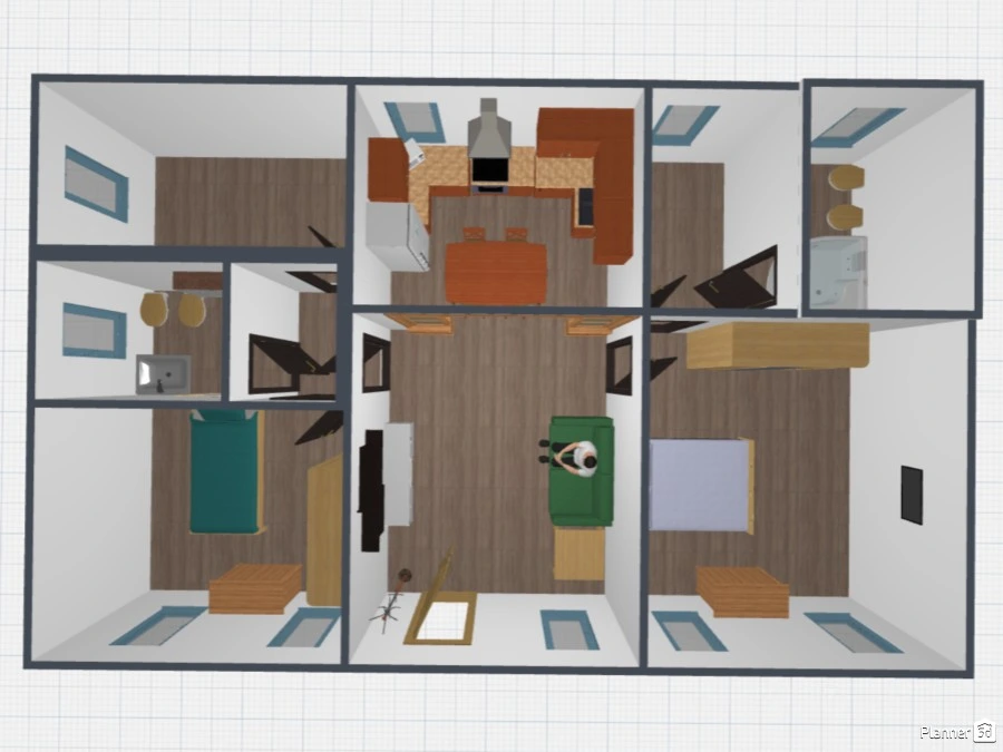 casa beolo - Free Online Design | 3D House Floor Plans by Planner 5D