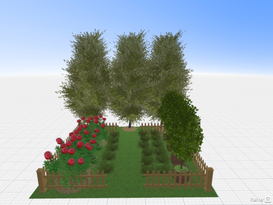 CULTIVO - Free Online Design | 3D Landscape Floor Plans by Planner 5D