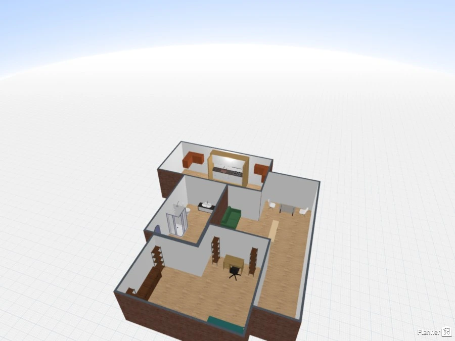 my personal home - Free Online Design | 3D House Floor Plans by Planner 5D