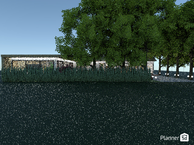 One Story Villa - Free Online Design | 3D Floor Plans by Planner 5D