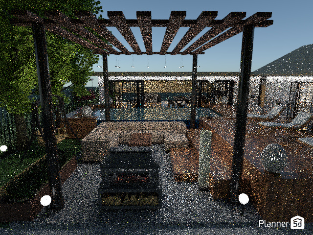 One Story Villa - Free Online Design | 3D Floor Plans by Planner 5D