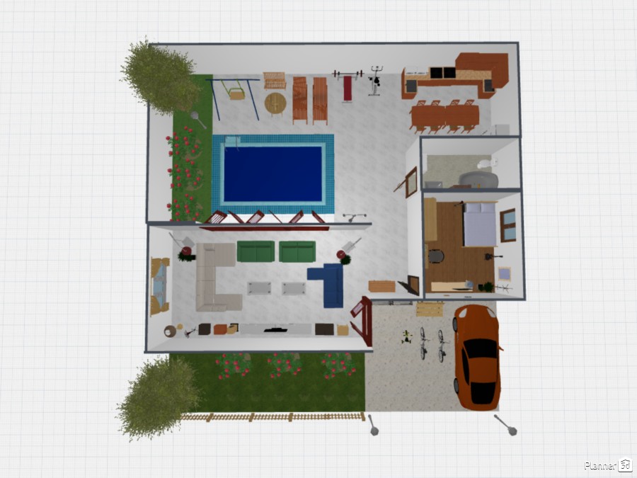 GE - Free Online Design | 3D House Floor Plans by Planner 5D