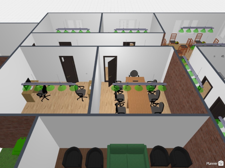 Empresa - Free Online Design | 3D Office Floor Plans by Planner 5D