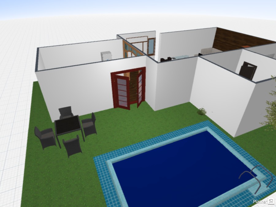 La Casa de mis Suenos - Free Online Design | 3D House Floor Plans by ...