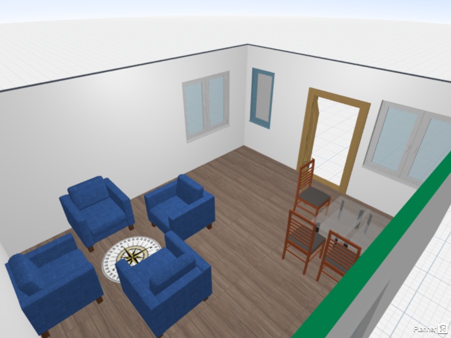 Sala - Free Online Design | 3D House Floor Plans by Planner 5D
