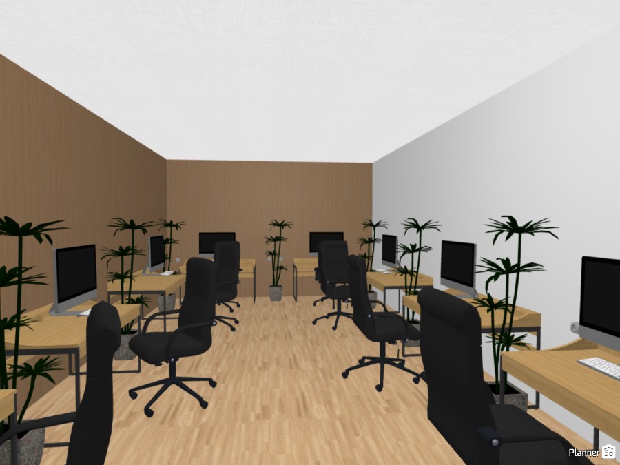 Cybercafé - Free Online Design | 3D Floor Plans by Planner 5D