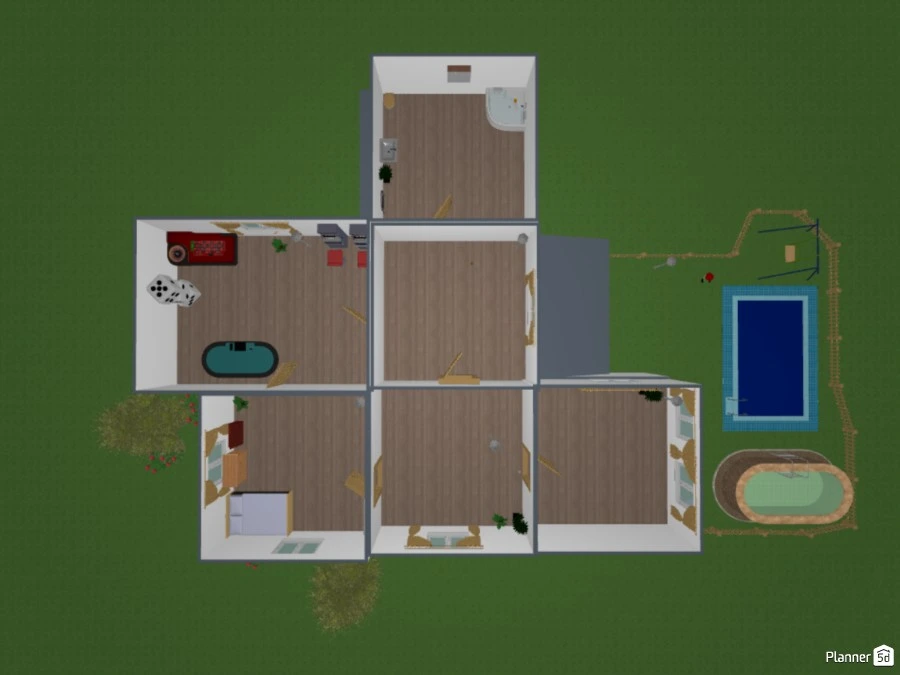 johnny house but fake - Free Online Design | 3D House Floor Plans by ...