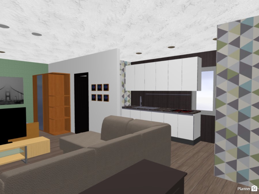 Flat - testes - Free Online Design | 3D Studio Floor Plans by Planner 5D