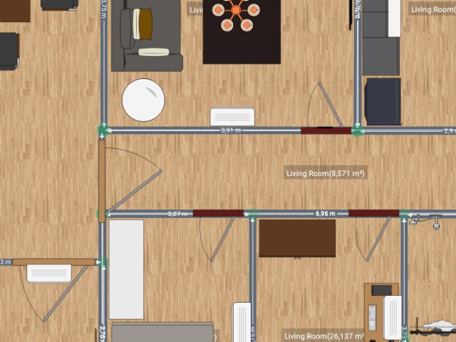 Project #6 - Free Online Design | 3D Kitchen Floor Plans by Planner 5D
