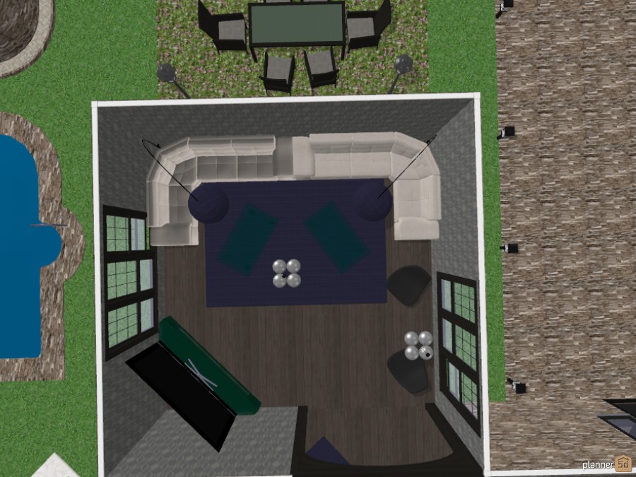 Maison à deux étage avec dépendance - Free Online Design | 3D House ...