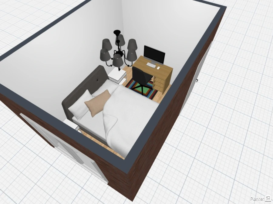 my room - Free Online Design | 3D Bedroom Floor Plans by Planner 5D